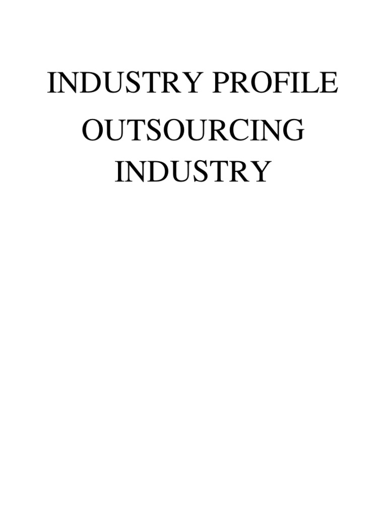 Industry Profile | PDF