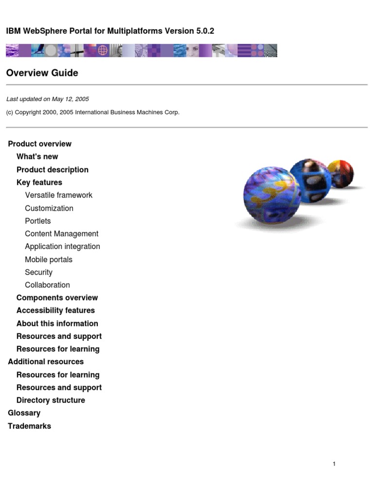 Overview Guide: Ibm Websphere Portal For Multiplatforms Version 5.0.2 | PDF | Http Cookie ...