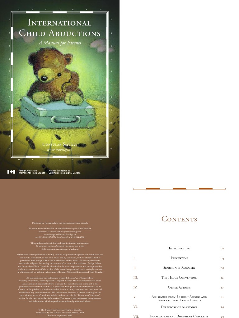 Int. Child Abductions | PDF