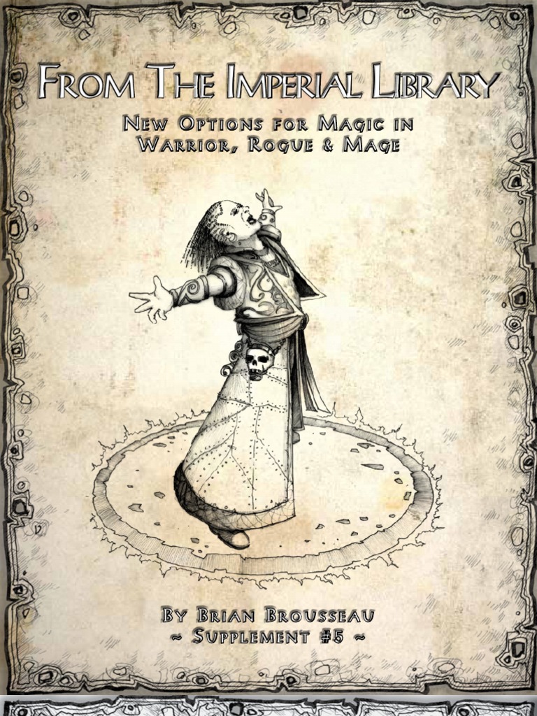 From The Imperial Library | PDF | Magic (Paranormal) | Magician (Fantasy)