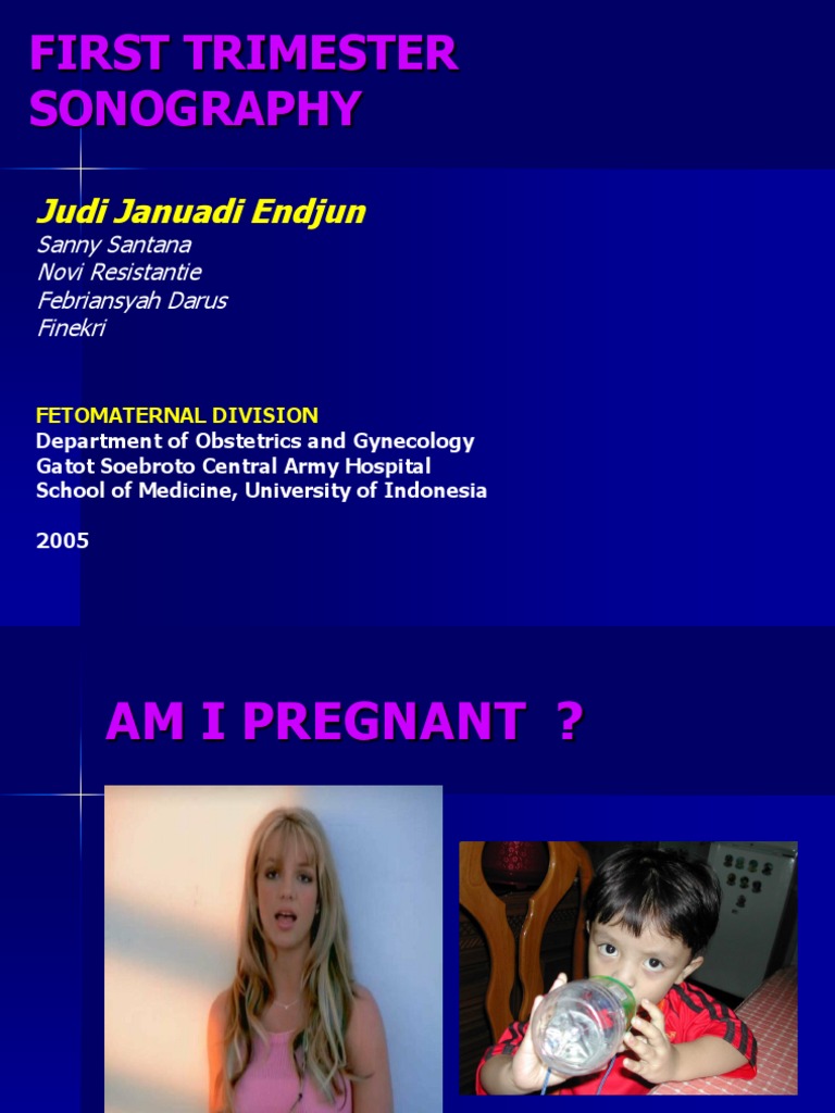 USG Trimester 1 21-11-05 | PDF | Pregnancy | Medical Ultrasound