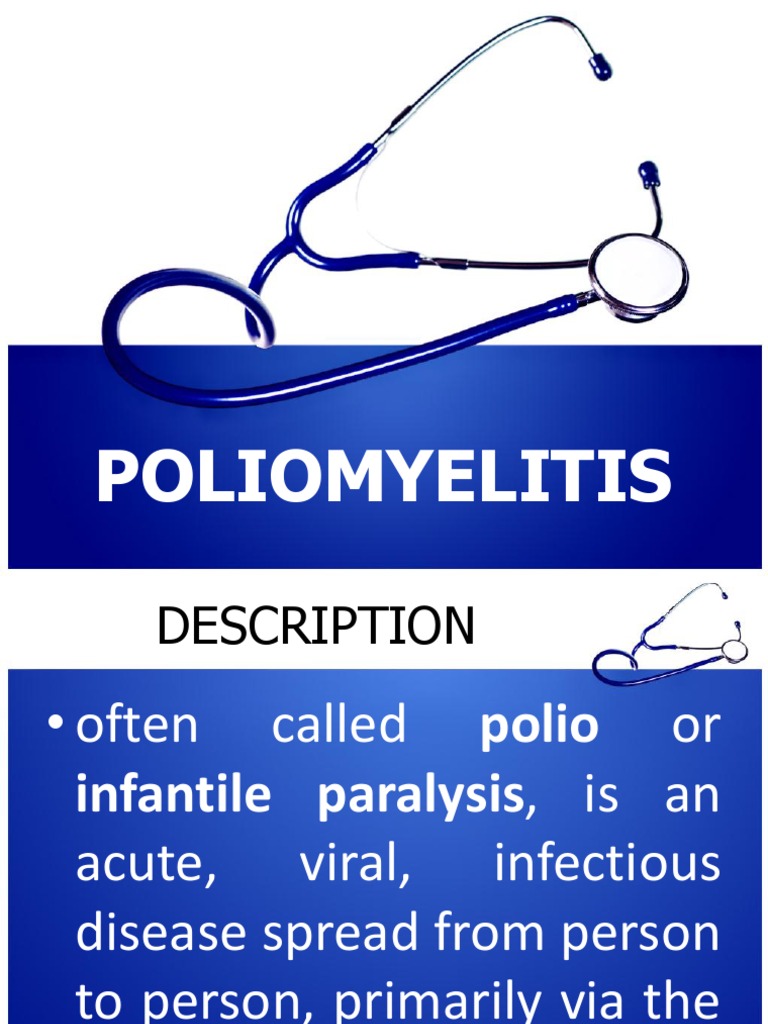 Poliomyelitis | PDF | Poliomyelitis | Animal Diseases