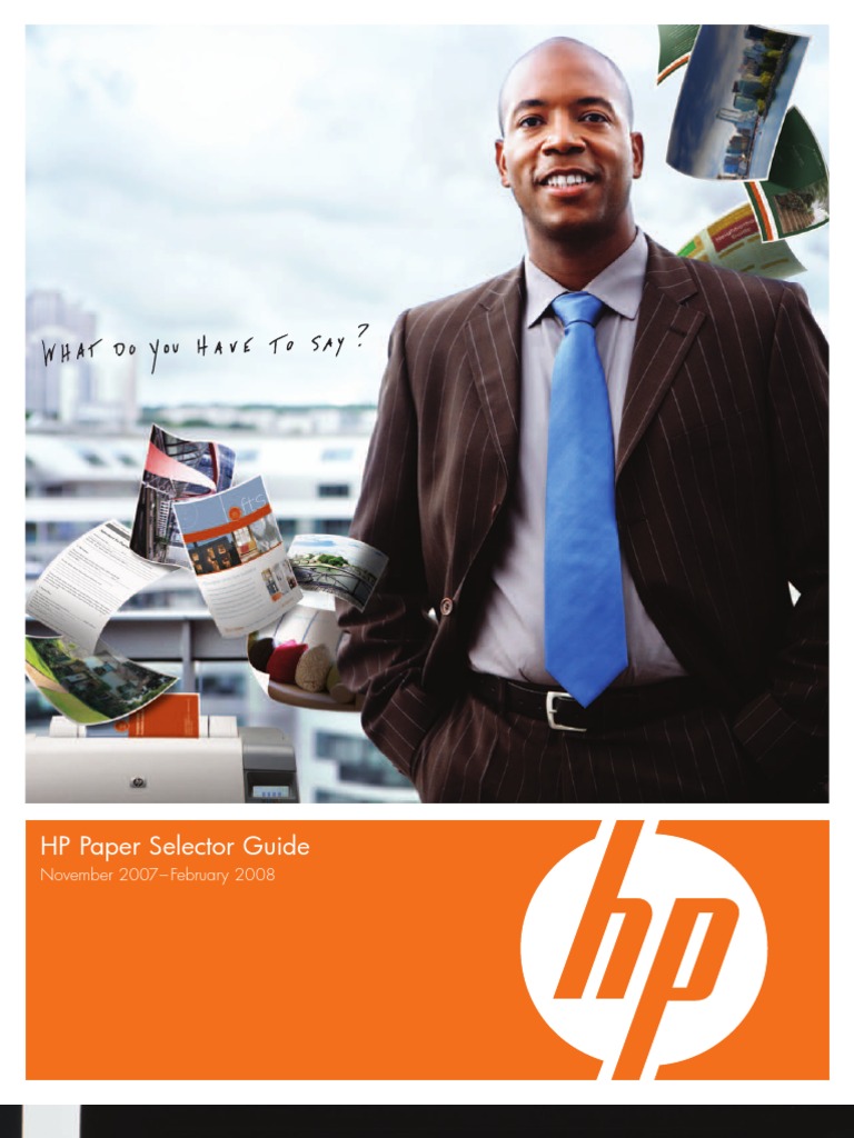 HPi SC Paper Selector Guide1 | Download Free PDF | Printer (Computing ...