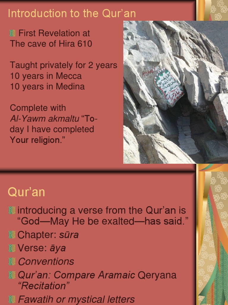Quran Powerpoint | PDF | Quran | Islam