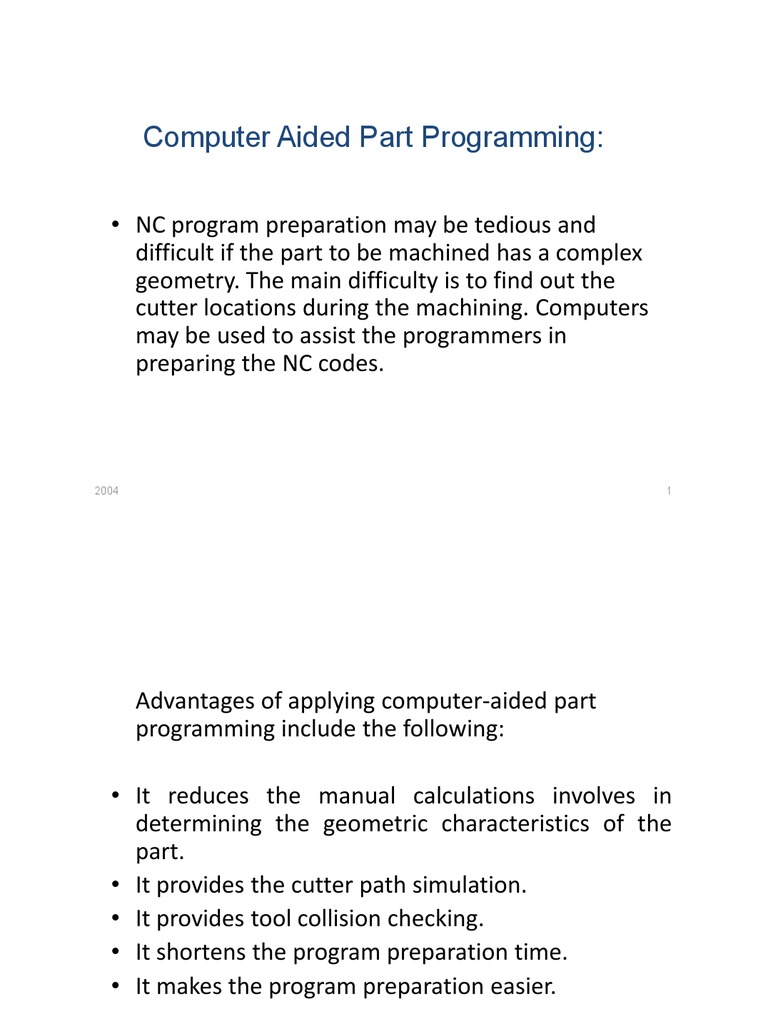 Apt | PDF | Machining | Computer Aided Design