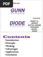 Gunn Diode Working Principle and Its Applications PDF | PDF | Diode ...