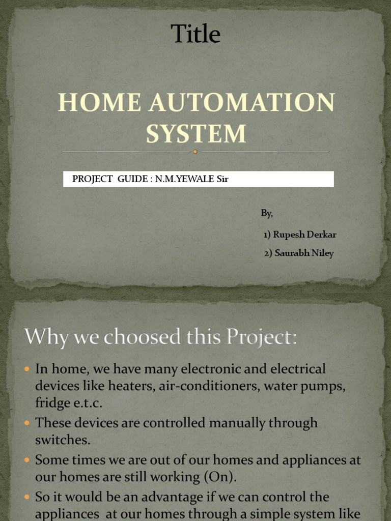 Final Seminar Presentation | PDF | Telephone | Instruction Set