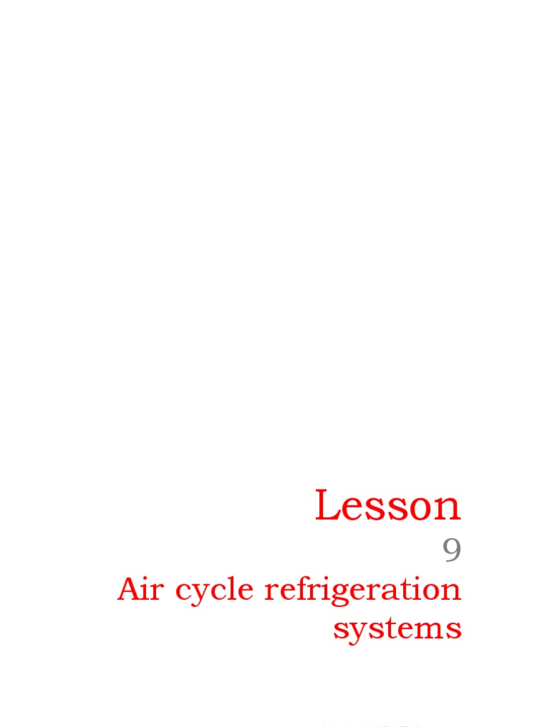 Refrigeration Pdf Gas Compressor Refrigeration