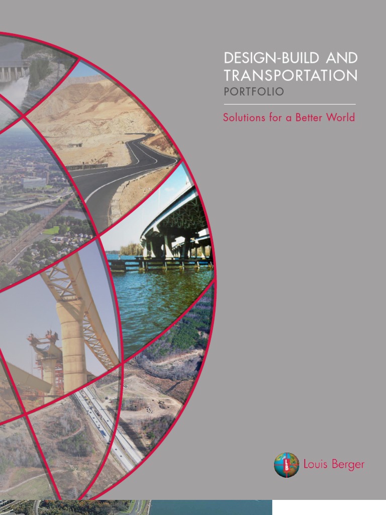 Louis Berger Design-Build Portfolio | PDF | Water Resources | Tunnel
