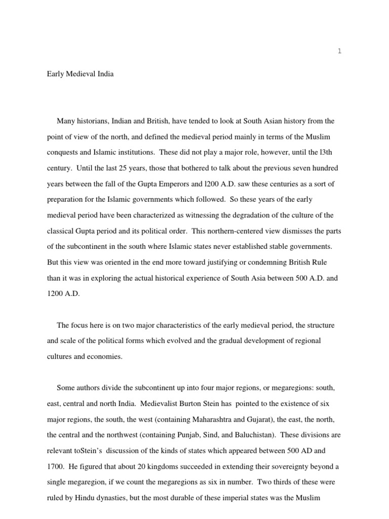 Early Medieval India | PDF | Shiva | Hindu