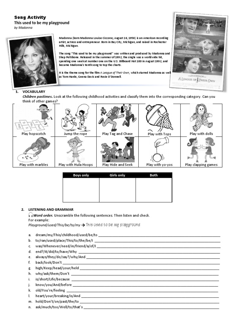 Childhood Games & Song Analysis | PDF | Language Arts & Discipline | Poetry