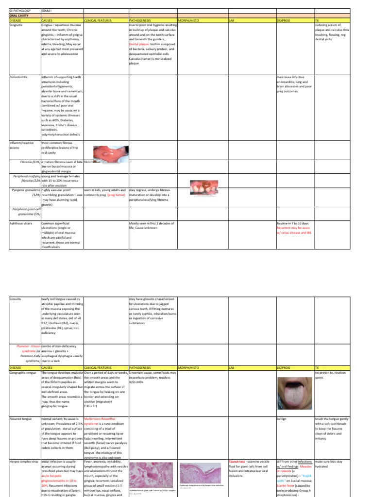 Gi Pathology - Block 3 Review | PDF | Esophagus | Diarrhea