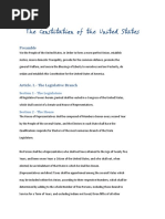 United States Constitution (1787) | PDF