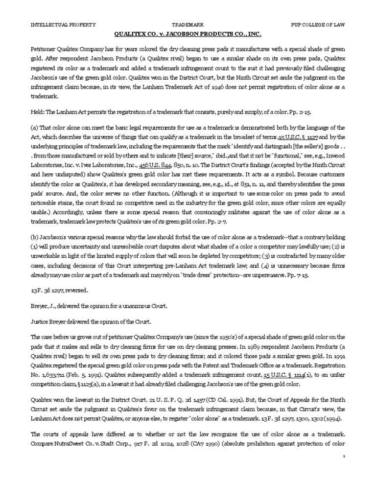 Consolidated Trademark | PDF | Lanham Act | Trademark