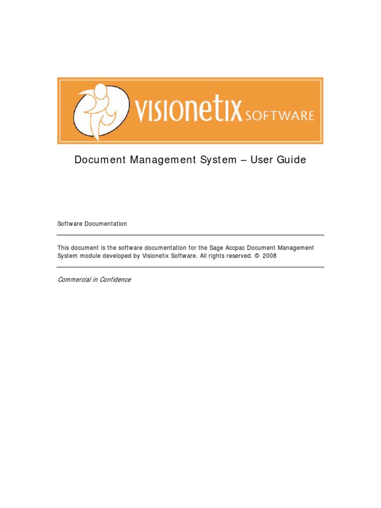 Document Management System - User Guide: Software Documentation | PDF ...