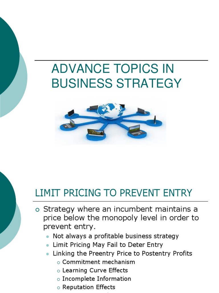 Advanced Business Strategies Overview | PDF