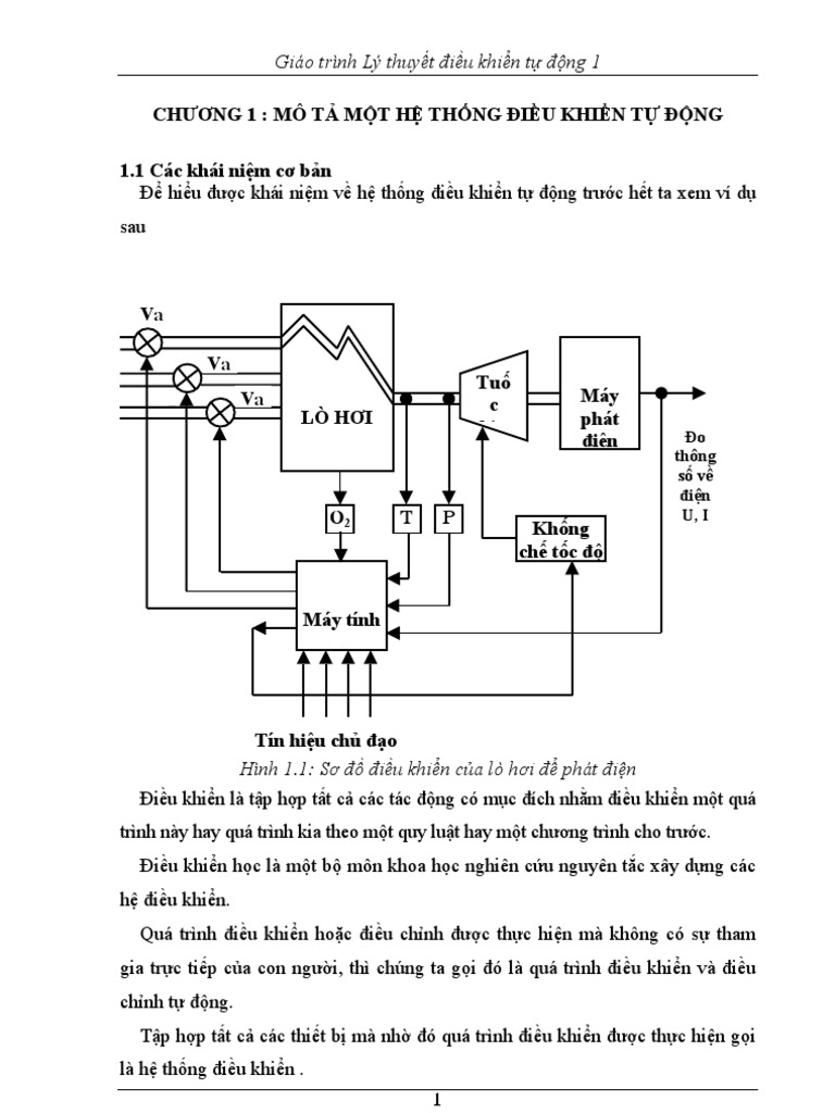 Giao Trinh Ly Thuyet Dieu Khien Tu Dong | PDF