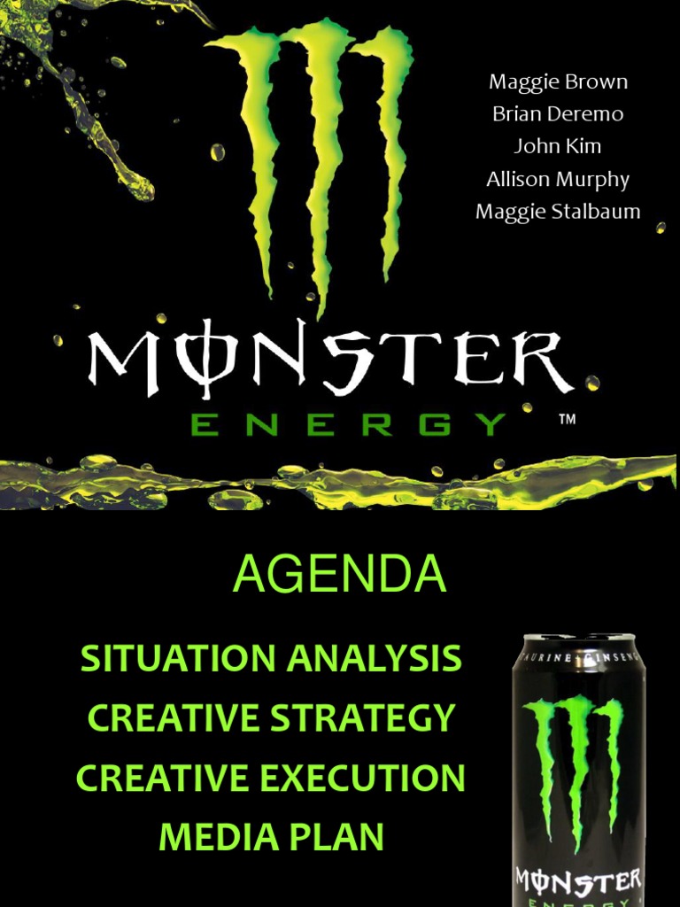 Monster Energy Marketing Strategy Overview | PDF | Brand | Mass Media
