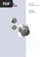 Danfoss Series 20 Axial Piston Pumps s20 | PDF | Pump | Valve