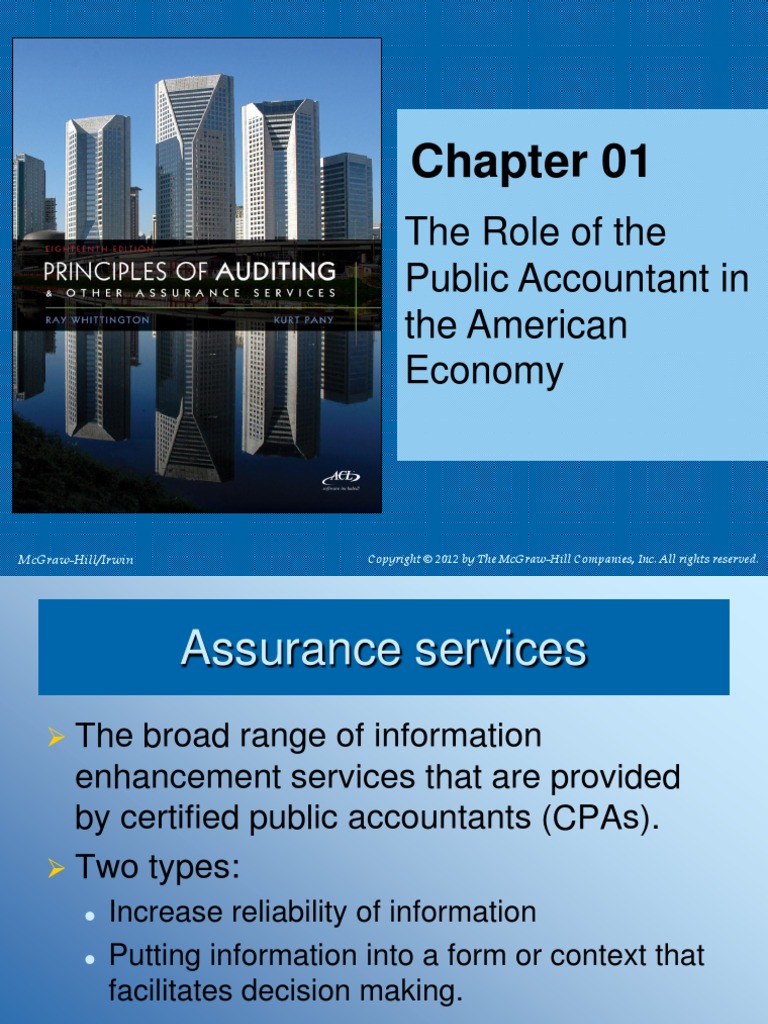 The Role of The Public Accountant in The American Economy | PDF ...