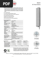 Kathrein 742236 | PDF | Antenna (Radio) | Telecommunications Engineering