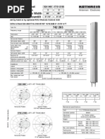 Kathrein 742 215 PDF | PDF | Galvanization | Antenna (Radio)