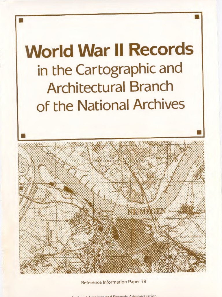 World War II Records | PDF | United States Geological Survey | Pacific ...