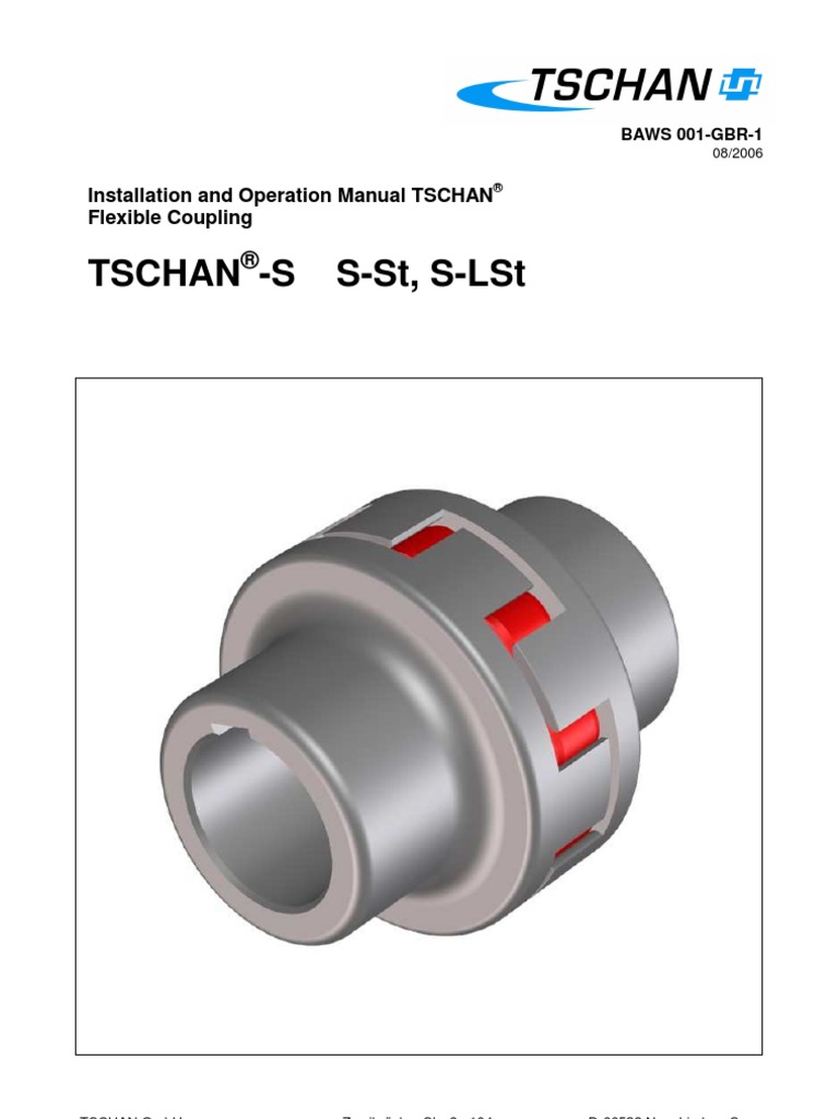 Tschan Couplings | PDF | Wear | Mechanical Engineering