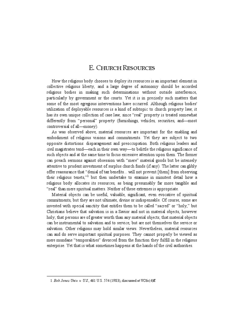 The State Voids An Ecclesiastical Trust | PDF | Trust Law | Pope