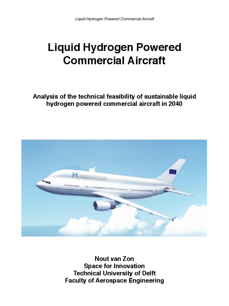 Liquid Hydrogen Powered Commercial Aircraft | Liquid Hydrogen | Hydrogen