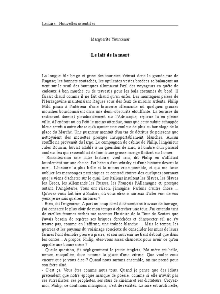 Le Lait de La Mort | PDF | Sein