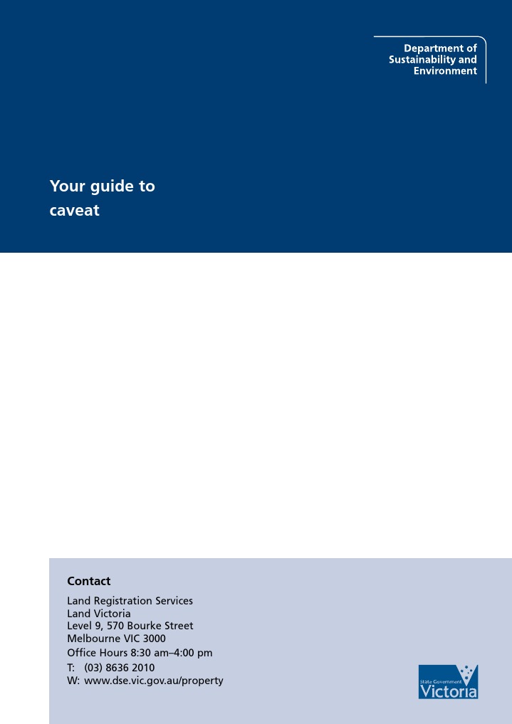 2011 Your Guide To Caveat | PDF | Domain Name Registrar | Address ...