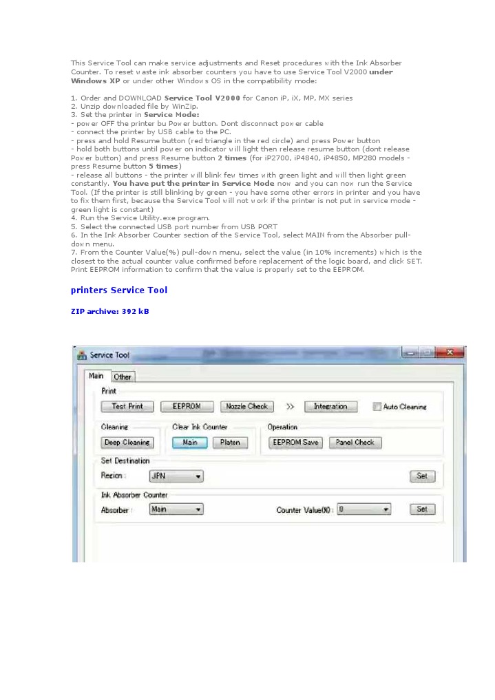 Tutorial Do Service Tool V2000 em Inglês | PDF