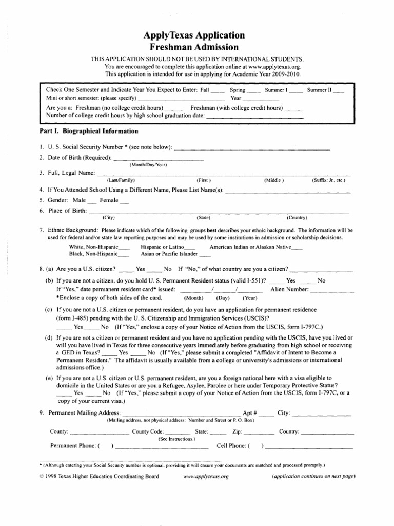 Apply Texas Application | Citizenship Of The United States | United ...