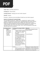 Lesson Plan-Ionic Bond | PDF | Ion | Sodium Chloride