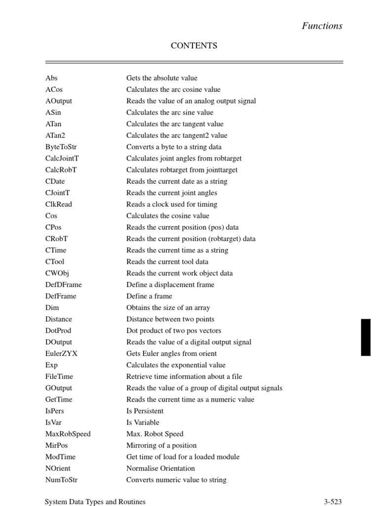 Function Pdf Parameter Computer Programming Subroutine