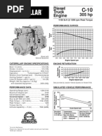 Caterpillar C15 Engine Specs | PDF | Horsepower | Transmission (Mechanics)