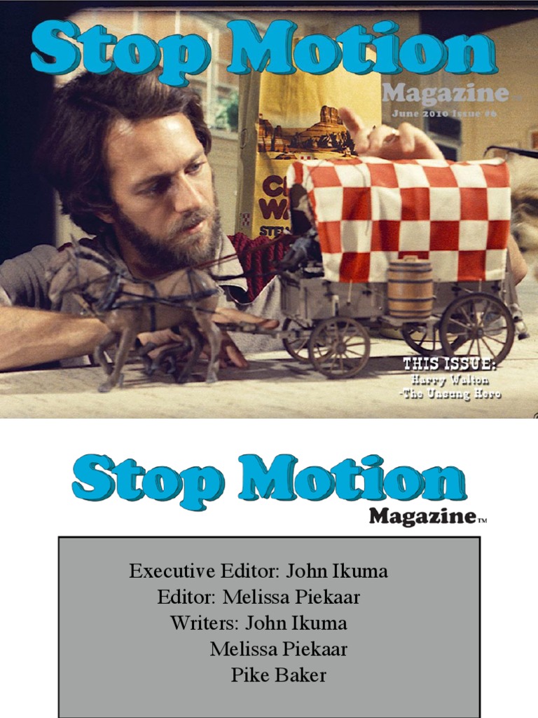 Celebrating Stop Motion Masters | PDF | Animation | Screenwriting