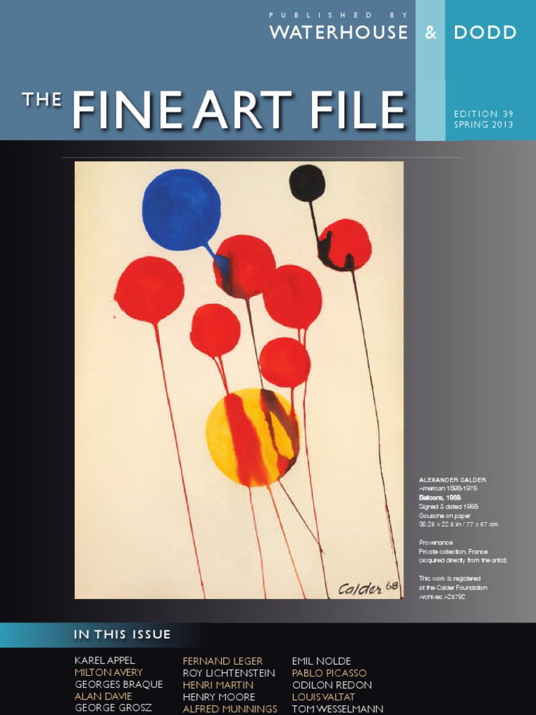 The Fine Art File | PDF | Modern Art | Art Media