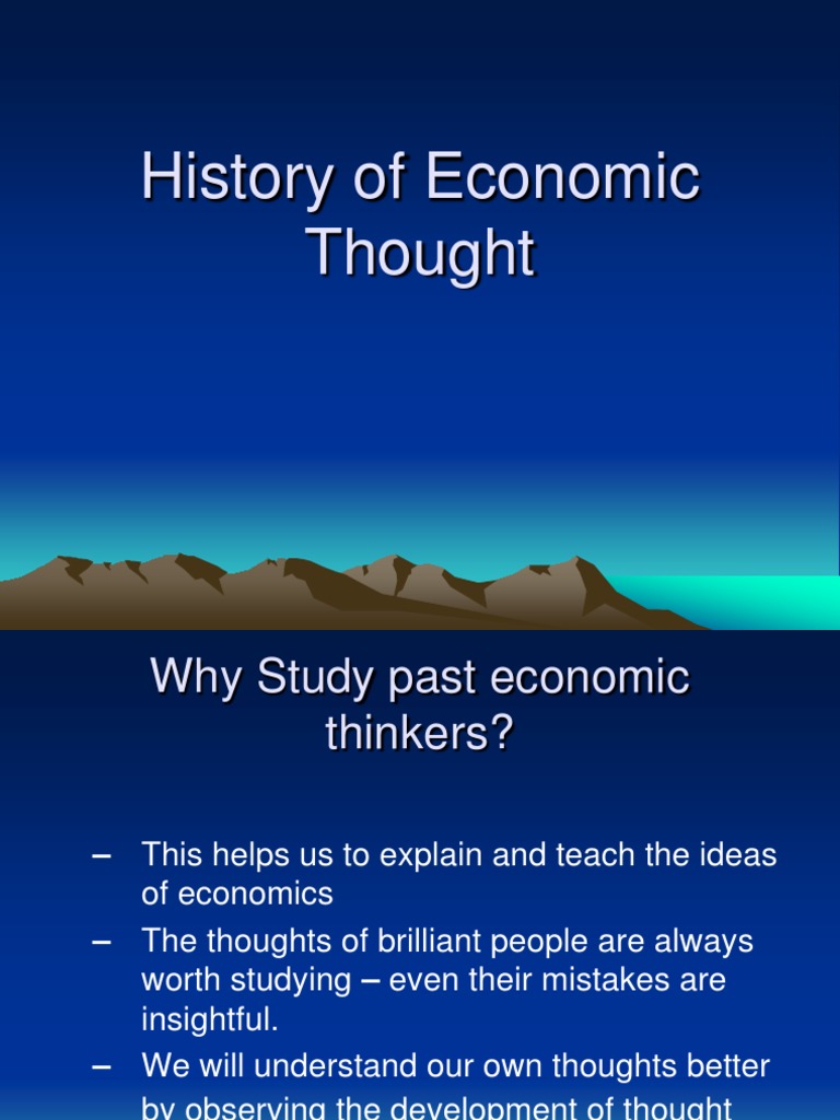 History of Economics | PDF | Milton Friedman | Economics