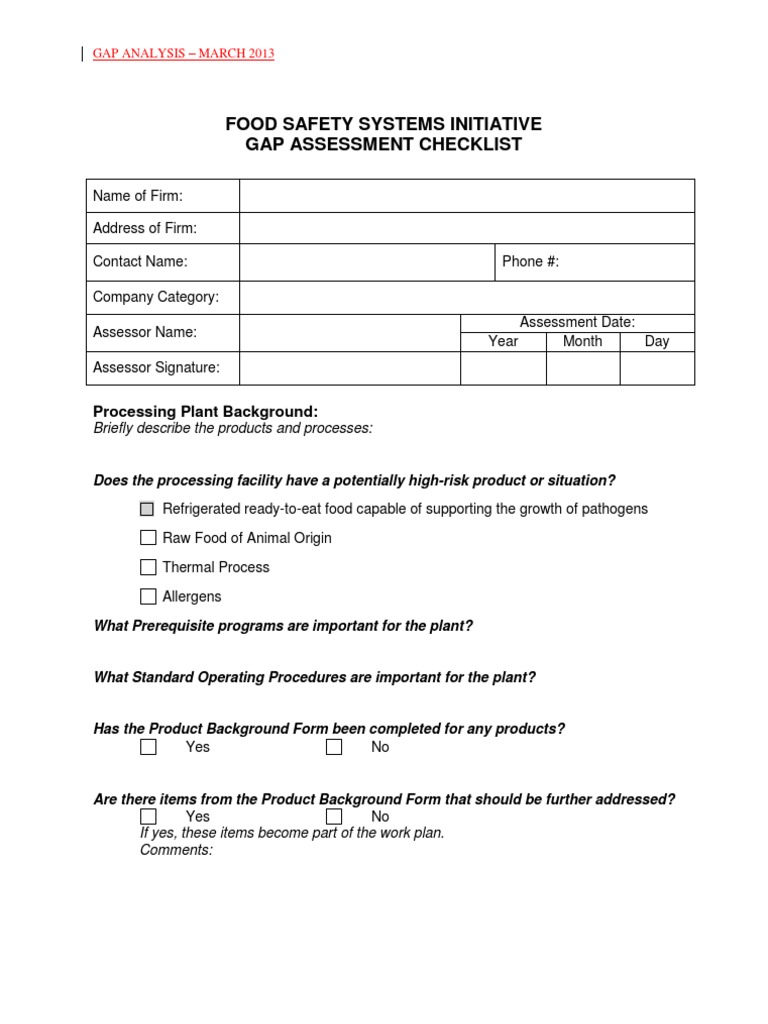 GAP Analysis | PDF | Verification And Validation | Hazard Analysis And ...