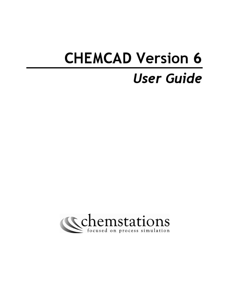 Chemcad 6 User Guide | PDF | Tab (Gui) | Microsoft Excel
