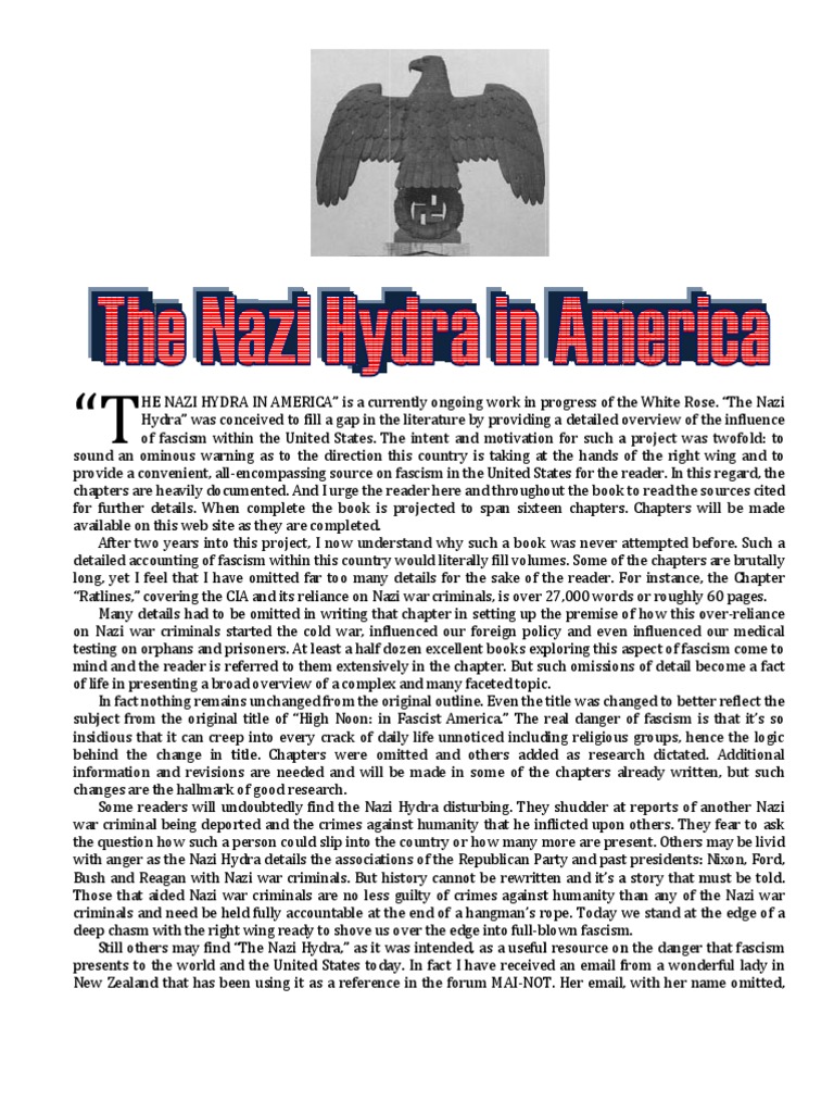 Nazi Hydra | PDF | Fascism | Capitalism