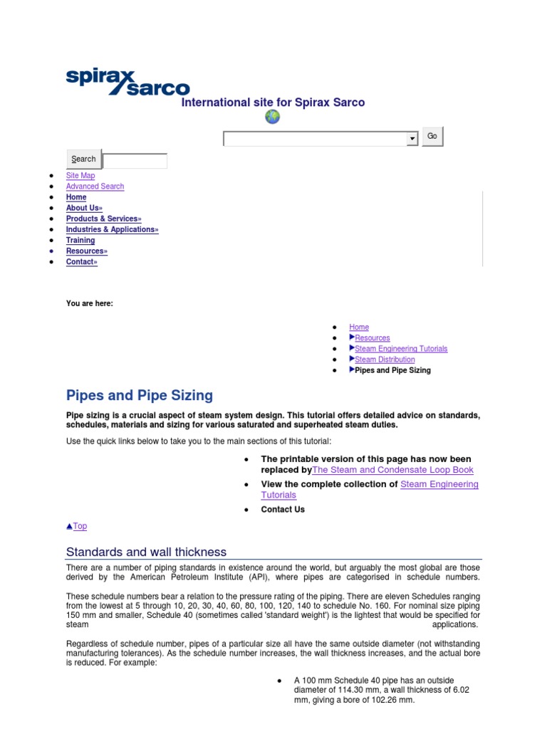 Steam Pipe Calculation | PDF | Reynolds Number | Pipe (Fluid Conveyance)