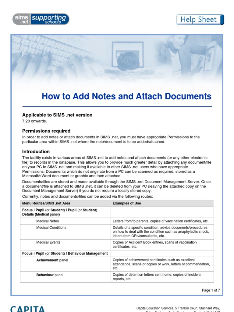 how to add notes and documents | Hyperlink | Button (Computing)