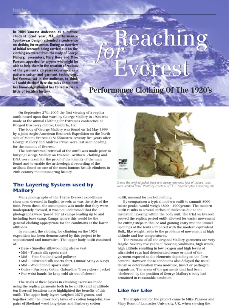 Everest | PDF | Science & Mathematics | Lifestyle