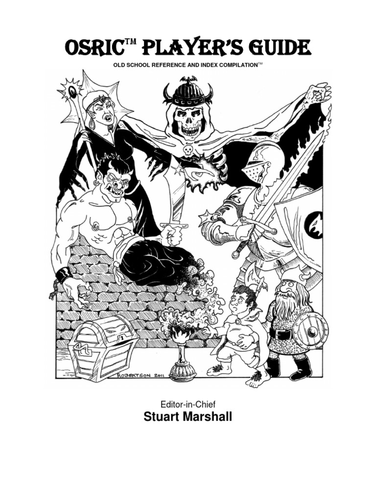 OSRIC Players Guide | PDF | Gary Gygax Games | Tsr (Company) Games