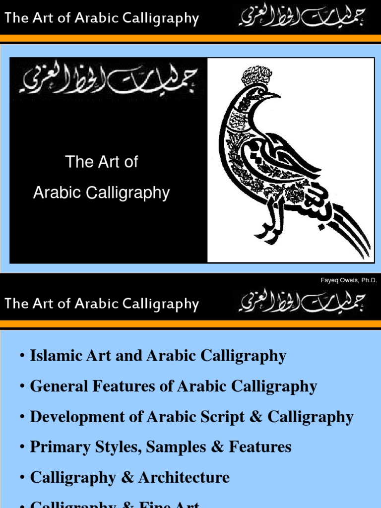 Calligraphy Presentation | PDF | Calligraphy | Writing