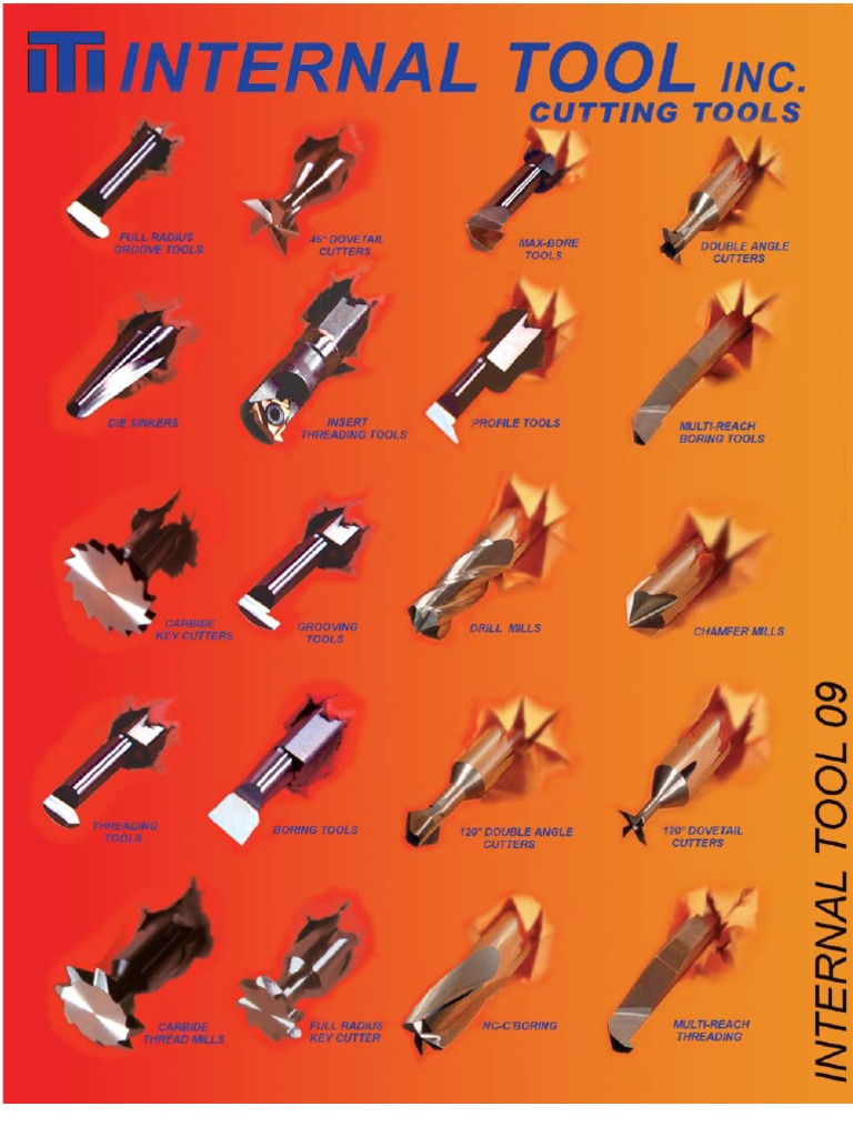 Internal Tool Catalog Overview | PDF | Cutting | Cutting Tools