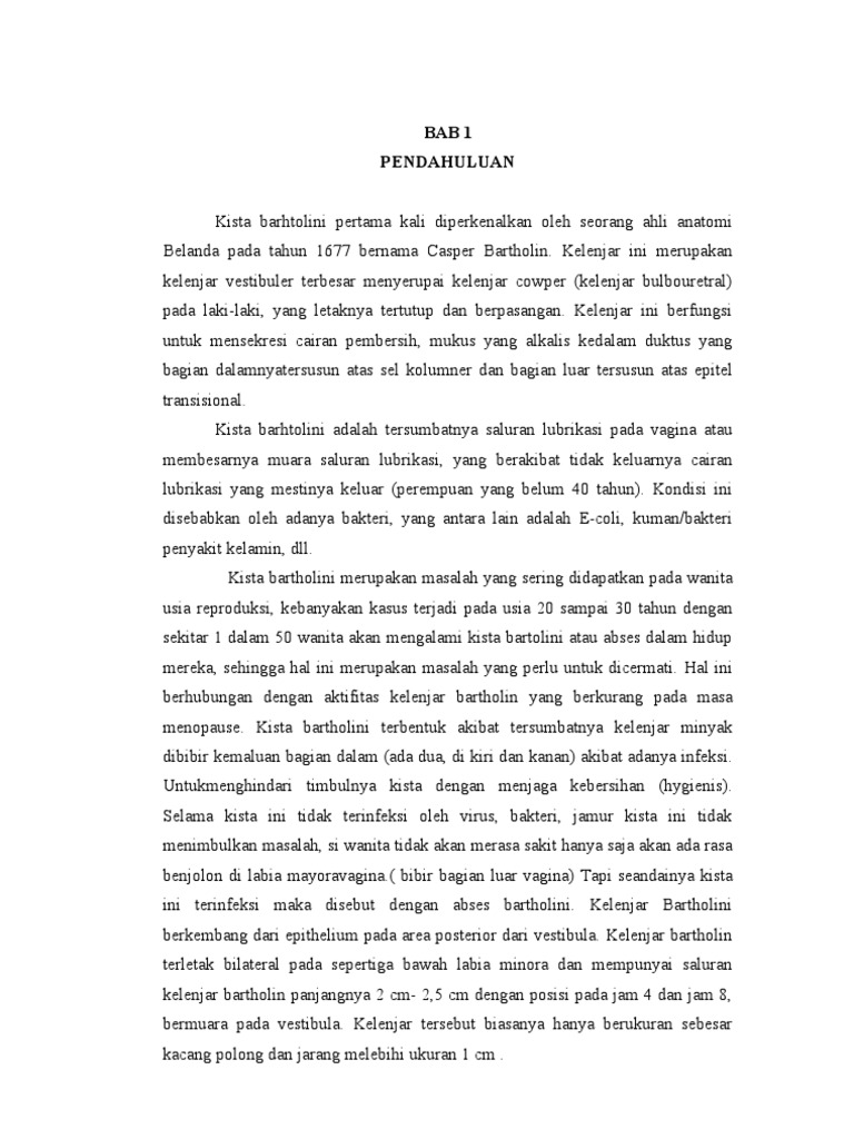 Kista Bartolini | PDF | Ilmu Sosial